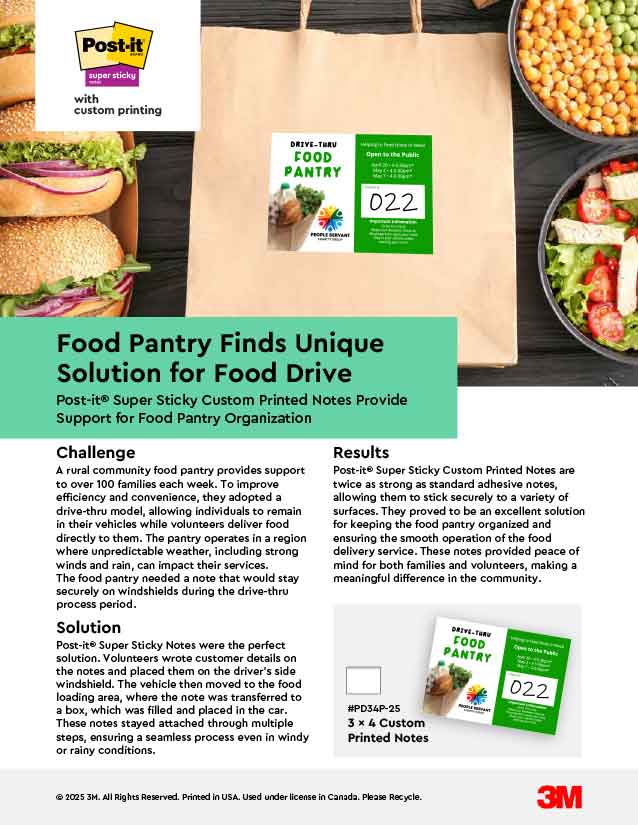 Case Studies - Post-it® Custom Printed Products