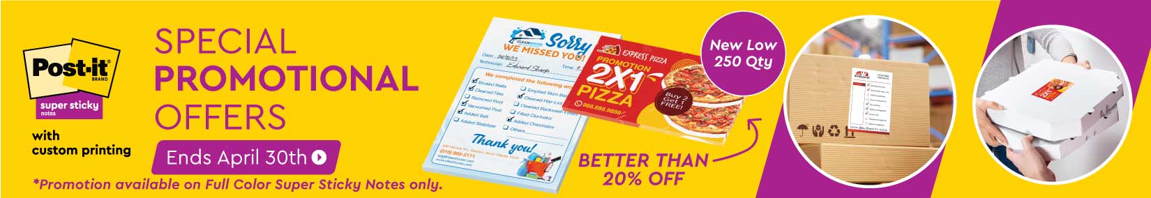 Post-it® Super Sticky Custom Printed Notes - Post-it® Custom Printed ...